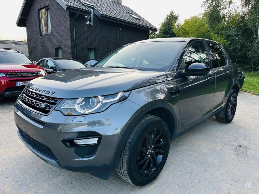 Серый Ленд Ровер Discovery Sport 2017 в Каунас, объемом двигателя 2.00 л и пробегом 195 тыс. км за 10450 €, фото 4 на AUTOMOTO.COM.LV