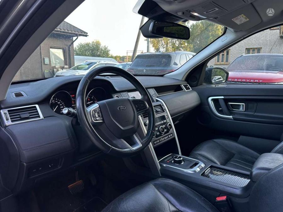 Серый Ленд Ровер Discovery Sport 2017 в Каунас, объемом двигателя 2.00 л и пробегом 195 тыс. км за 10450 €, фото 15 на AUTOMOTO.COM.LV