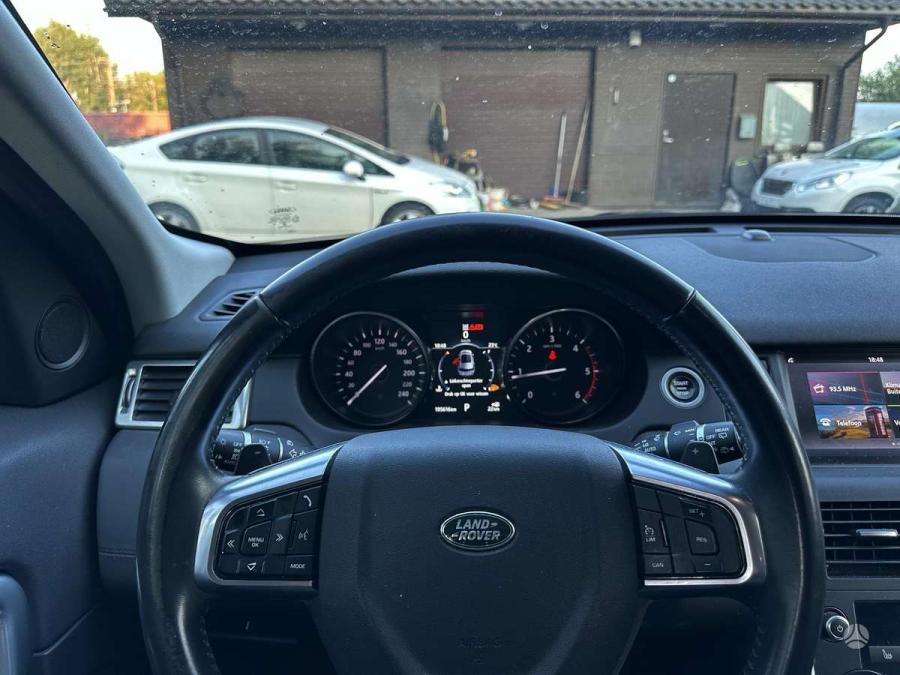 Серый Ленд Ровер Discovery Sport 2017 в Каунас, объемом двигателя 2.00 л и пробегом 195 тыс. км за 10450 €, фото 24 на AUTOMOTO.COM.LV