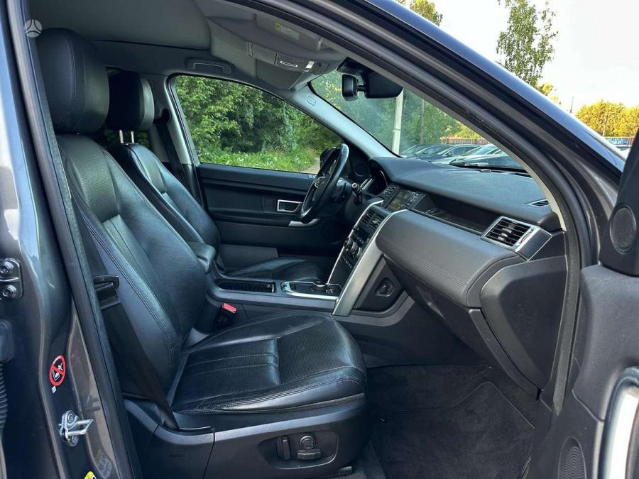 Серый Ленд Ровер Discovery Sport 2017 в Каунас, объемом двигателя 2.00 л и пробегом 195 тыс. км за 10450 €, фото 26 на AUTOMOTO.COM.LV