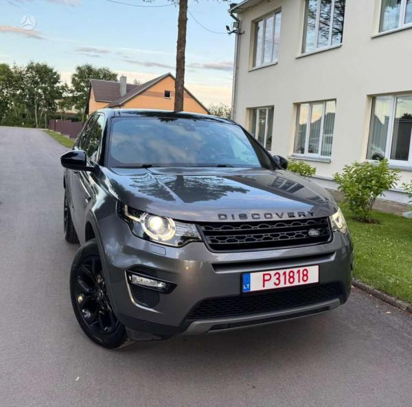 Серый Ленд Ровер Discovery Sport 2017 в Шяуляй, объемом двигателя 2.00 л и пробегом 153 тыс. км за 9900 €, фото 1 на AUTOMOTO.COM.LV