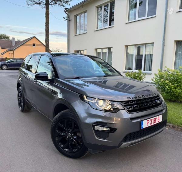 Серый Ленд Ровер Discovery Sport 2017 в Шяуляй, объемом двигателя 2.00 л и пробегом 153 тыс. км за 9900 €, фото 2 на AUTOMOTO.COM.LV