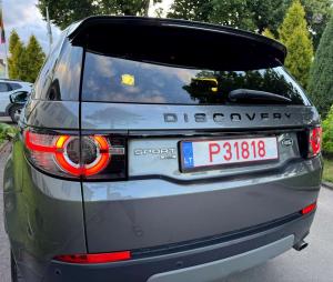 Pelēks Land Rover Discovery Sport 2017 Šauļi, ar dzinēja tilpumu 2.00 L un nobraukumu 153 tūkst. km par 9900 €, foto 22 vietnē AUTOMOTO.COM.LV