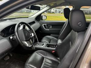 Grey Land Rover Discovery Sport 2017 in Panevezys, with an engine capacity of 2.00 L and mileage of 180 thousand km for 7700 €, photo 21 on AUTOMOTO.COM.LV