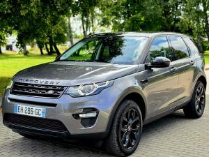 Grey Land Rover Discovery Sport 2017 in Taurage, with an engine capacity of 2.00 L and mileage of 141 thousand km for 8900 €, photo 3 on AUTOMOTO.COM.LV