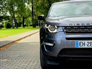 Grey Land Rover Discovery Sport 2017 in Taurage, with an engine capacity of 2.00 L and mileage of 141 thousand km for 8900 €, photo 10 on AUTOMOTO.COM.LV