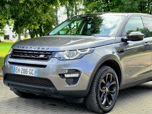 Серый Ленд Ровер Discovery Sport 2017 в Таураге, объемом двигателя 2.00 л и пробегом 141 тыс. км за 8900 €, фото 11 на AUTOMOTO.COM.LV