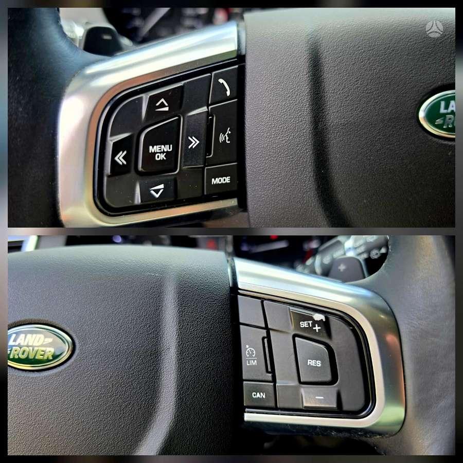 Grey Land Rover Discovery Sport 2017 in Taurage, with an engine capacity of 2.00 L and mileage of 141 thousand km for 8900 €, photo 25 on AUTOMOTO.COM.LV