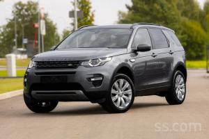 Pelēks Land Rover Discovery Sport 2017 Jelgava, ar dzinēja tilpumu 2.00 L un nobraukumu 0 tūkst. km par 12500 €, foto  vietnē AUTOMOTO.COM.LV