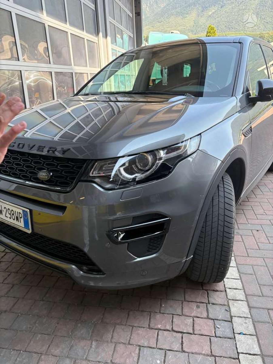 Серый Ленд Ровер Discovery Sport 2017 в Каунас, объемом двигателя 2.00 л и пробегом 116 тыс. км за 10950 €, фото 1 на AUTOMOTO.COM.LV