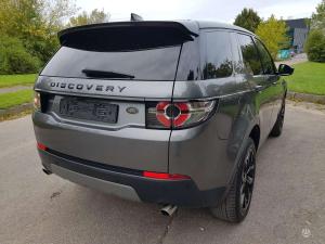 Grey Land Rover Discovery Sport 2017 in Siauliai, with an engine capacity of 2.00 L and mileage of 169 thousand km for 9900 €, photo 5 on AUTOMOTO.COM.LV