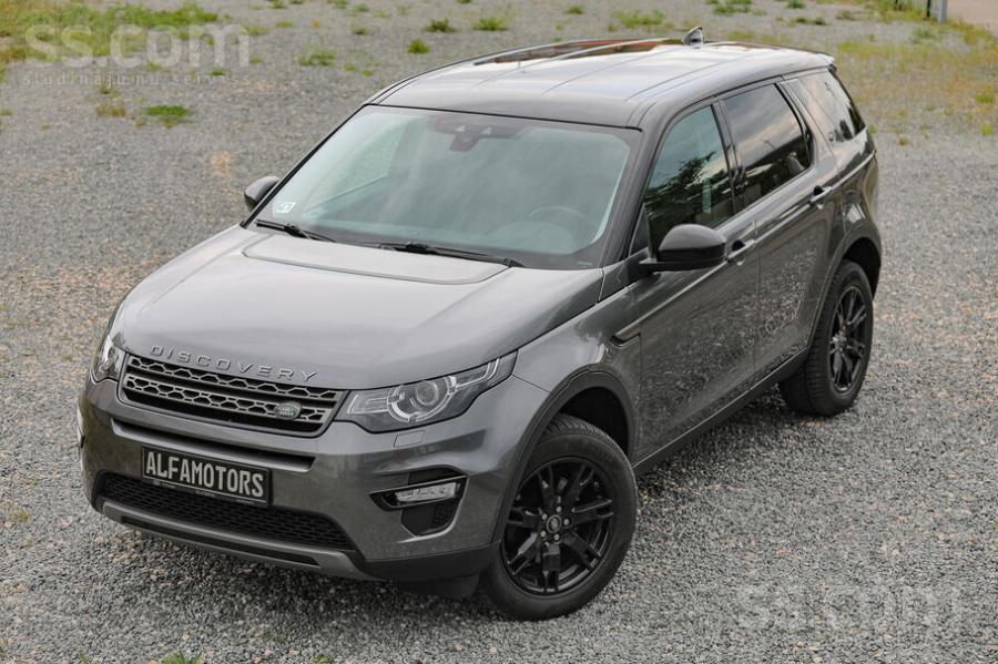 Grey Land Rover Discovery Sport 2018 in Riga, with an engine capacity of 2.00 L and mileage of 0 thousand km for 14990 €, photo 5 on AUTOMOTO.COM.LV