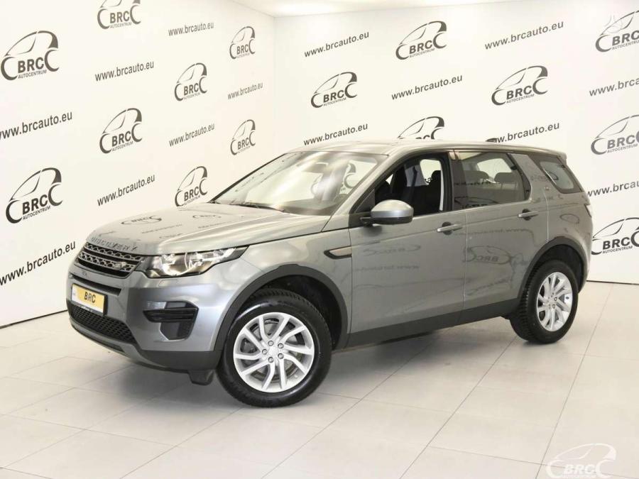 Grey Land Rover Discovery Sport 2018 in Vilnius, with an engine capacity of 2.00 L and mileage of 170 thousand km for 12900 €, photo 1 on AUTOMOTO.COM.LV