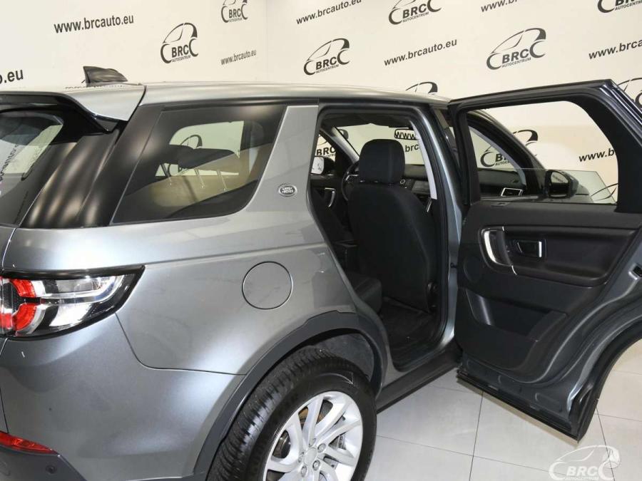 Grey Land Rover Discovery Sport 2018 in Vilnius, with an engine capacity of 2.00 L and mileage of 170 thousand km for 12900 €, photo 14 on AUTOMOTO.COM.LV