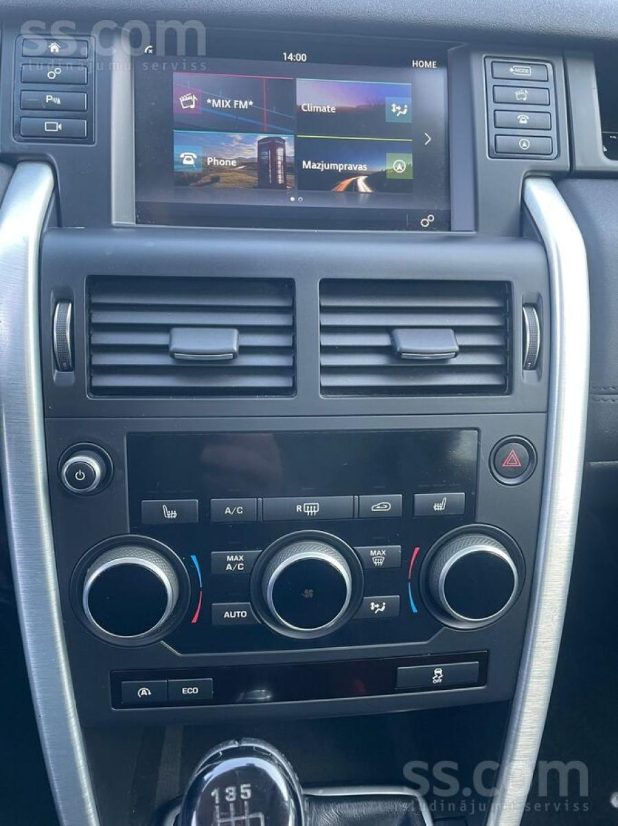 Серый Ленд Ровер Discovery Sport 2018 в Рига, объемом двигателя 2.00 л и пробегом 0 тыс. км за 9599 €, фото 16 на AUTOMOTO.COM.LV