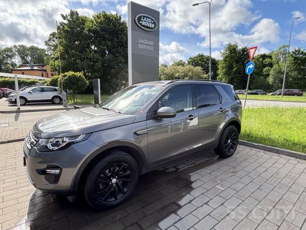 Grey Land Rover Discovery Sport 2018 in Riga, with an engine capacity of 2.00 L and mileage of 110 thousand km for 18490 €, photo 1 on AUTOMOTO.COM.LV