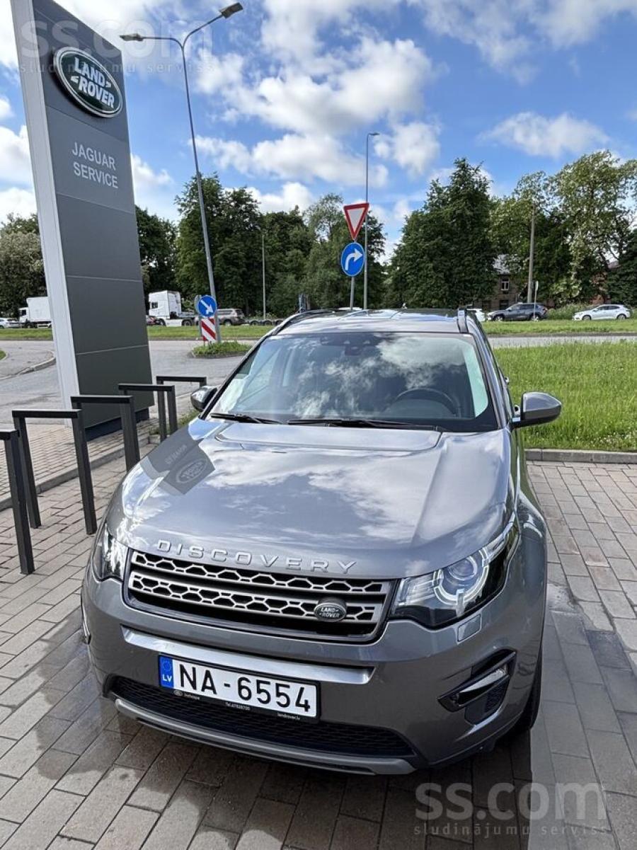 Серый Ленд Ровер Discovery Sport 2018 в Рига, объемом двигателя 2.00 л и пробегом 110 тыс. км за 18490 €, фото 5 на AUTOMOTO.COM.LV