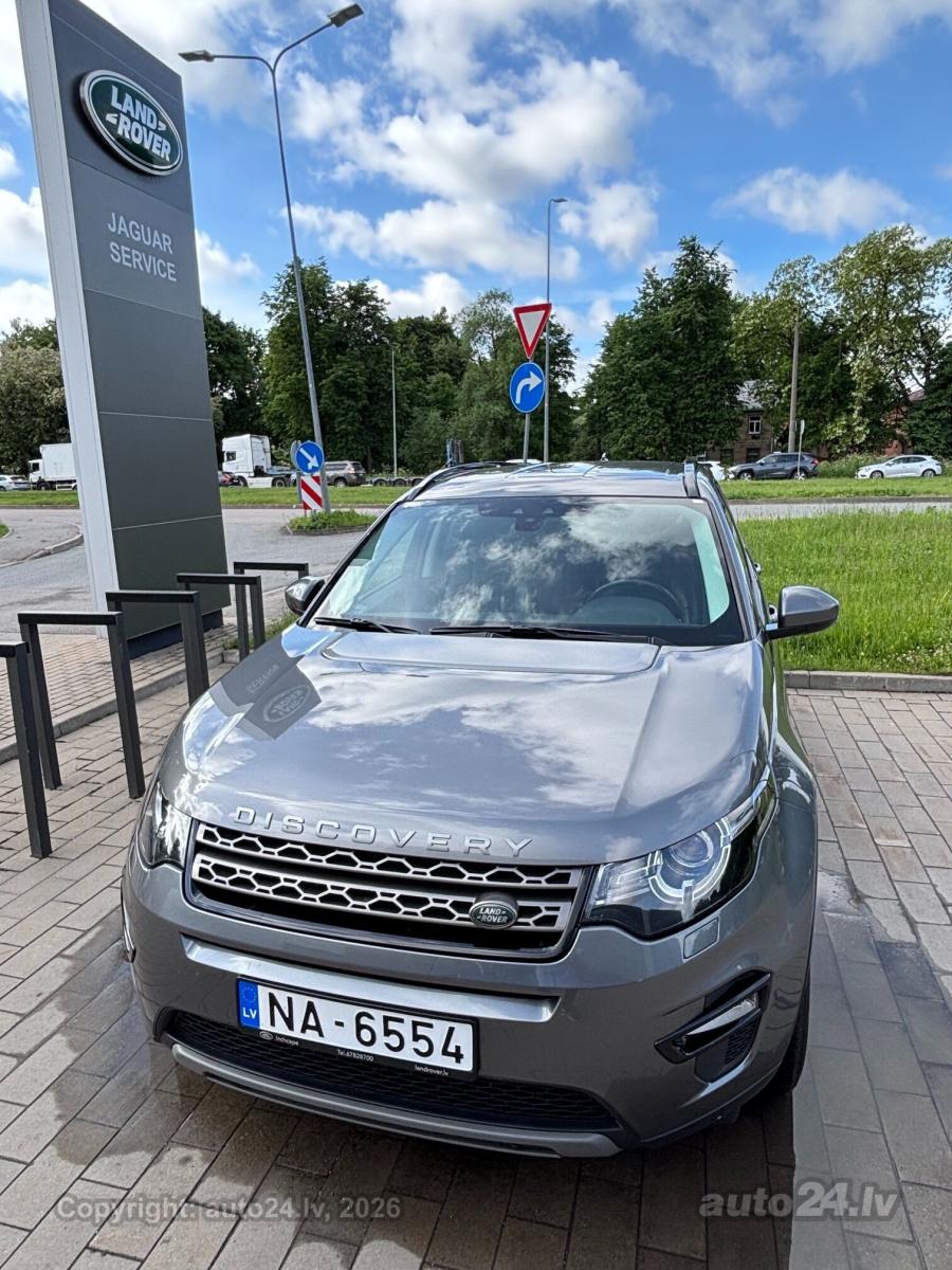 Pelēks Land Rover Discovery Sport 2018 Tallina, ar dzinēja tilpumu 2.00 L un nobraukumu 11 tūkst. km par 17990 €, foto 6 vietnē AUTOMOTO.COM.LV