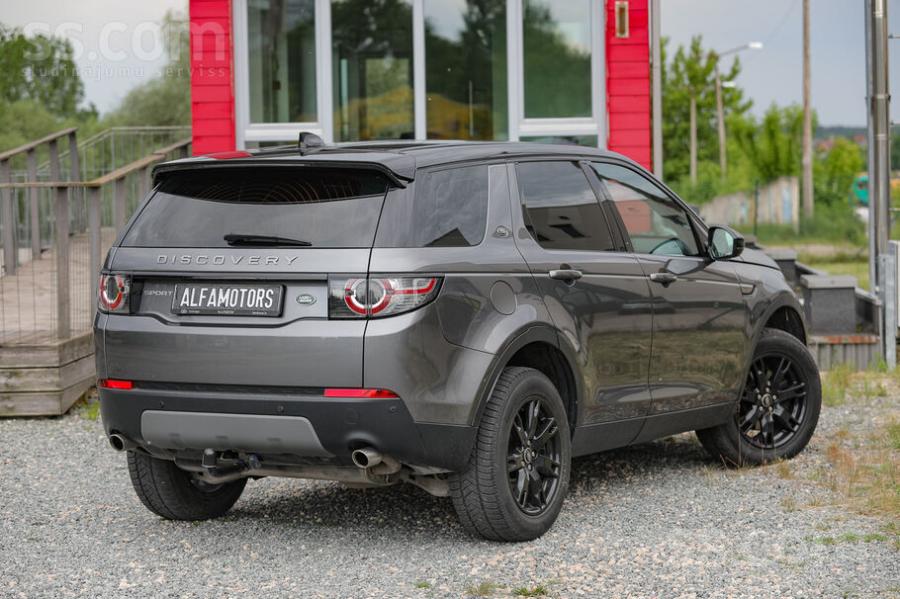 Серый Ленд Ровер Discovery Sport 2018 в Рига, объемом двигателя 2.00 л и пробегом 117 тыс. км за 11990 €, фото 5 на AUTOMOTO.COM.LV