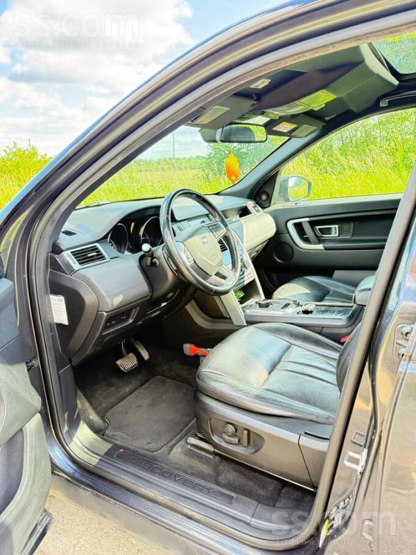 Pelēks Land Rover Discovery Sport 2018 Jēkabpils, ar dzinēja tilpumu 2.00 L un nobraukumu 279 tūkst. km par 9100 €, foto 8 vietnē AUTOMOTO.COM.LV