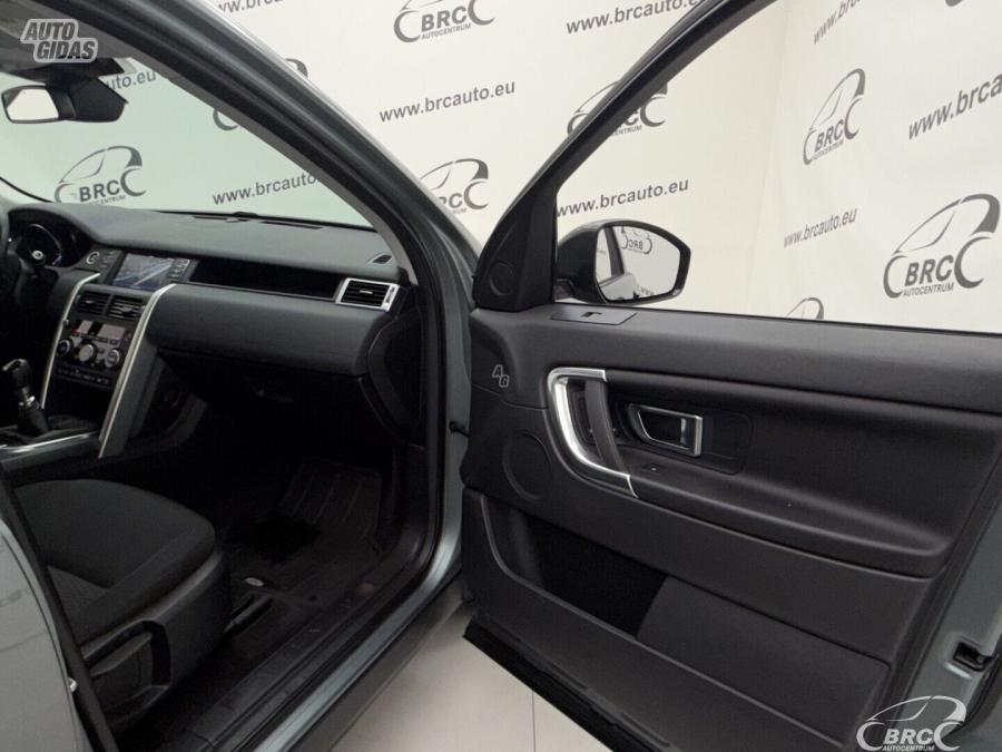 Pelēks Land Rover Discovery Sport 2018 Avižieniai, ar dzinēja tilpumu 2.00 L un nobraukumu 170 tūkst. km par 12400 €, foto 9 vietnē AUTOMOTO.COM.LV