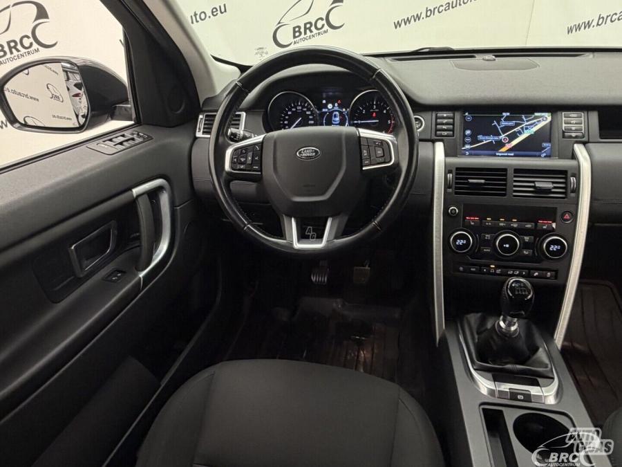 Pelēks Land Rover Discovery Sport 2018 Avižieniai, ar dzinēja tilpumu 2.00 L un nobraukumu 170 tūkst. km par 12400 €, foto 14 vietnē AUTOMOTO.COM.LV