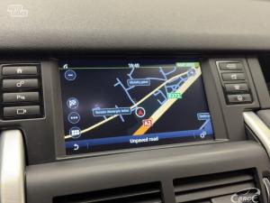 Pelēks Land Rover Discovery Sport 2018 Avižieniai, ar dzinēja tilpumu 2.00 L un nobraukumu 170 tūkst. km par 12400 €, foto 37 vietnē AUTOMOTO.COM.LV