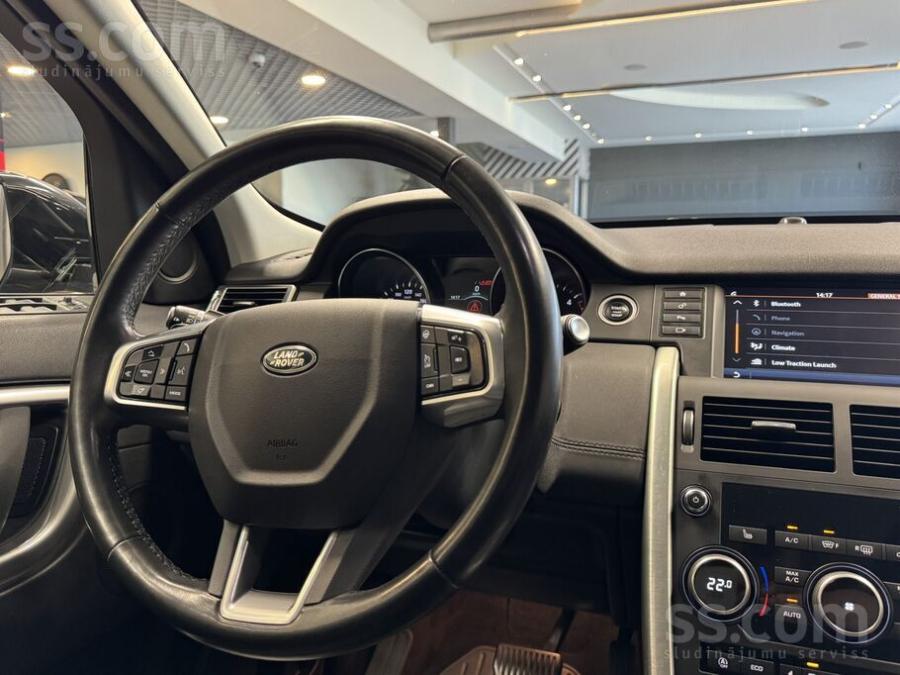 Серый Ленд Ровер Discovery Sport 2018 в Рига, объемом двигателя 2.00 л и пробегом 186 тыс. км за 12990 €, фото 14 на AUTOMOTO.COM.LV