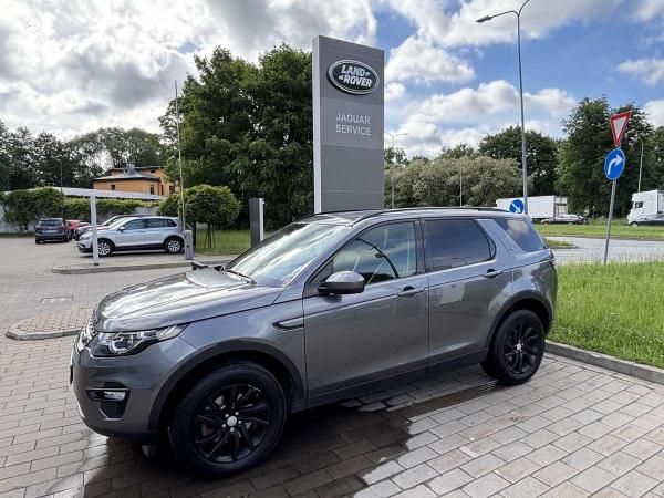 Pelēks Land Rover Discovery Sport 2018 Rīga, ar dzinēja tilpumu 2.00 L un nobraukumu 110 tūkst. km par 14750 €, foto 1 vietnē AUTOMOTO.COM.LV