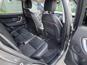 Grey Land Rover Discovery Sport 2018 in Riga, with an engine capacity of 2.00 L and mileage of 110 thousand km for 14750 €, photo 13 on AUTOMOTO.COM.LV