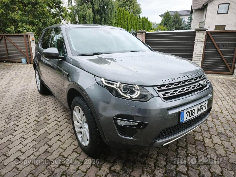 Grey Land Rover Discovery Sport 2018 in Tallinn, with an engine capacity of 2.00 L and mileage of 77 thousand km for 16500 €, photo 1 on AUTOMOTO.COM.LV