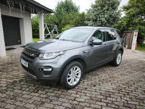 Grey Land Rover Discovery Sport 2018 in Tallinn, with an engine capacity of 2.00 L and mileage of 77 thousand km for 16500 €, photo 3 on AUTOMOTO.COM.LV