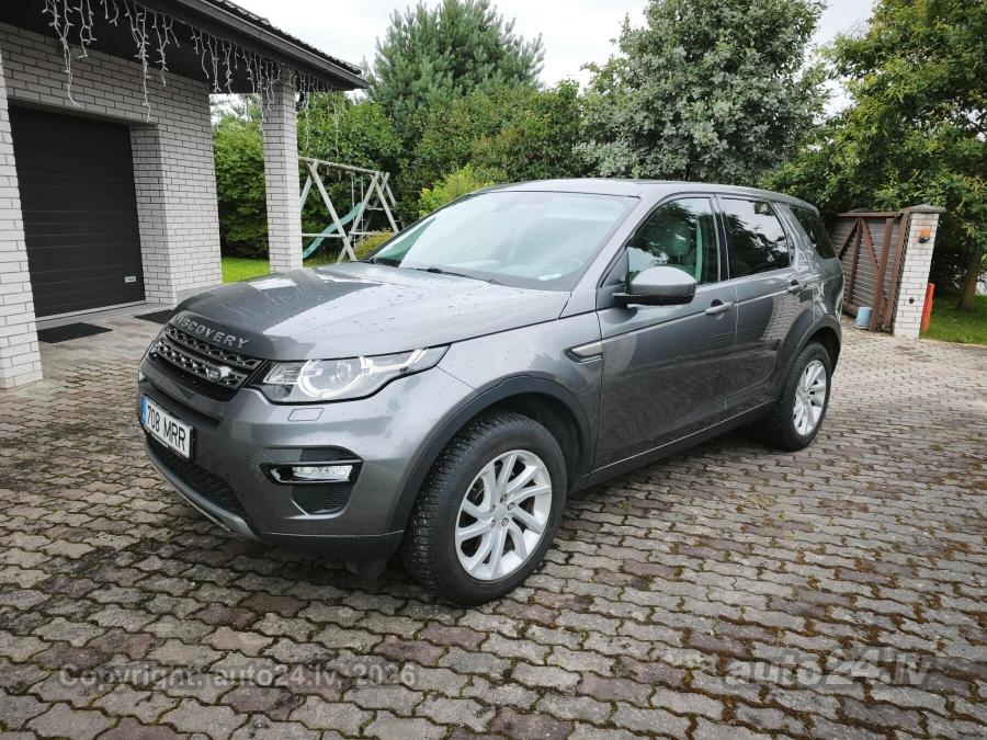 Grey Land Rover Discovery Sport 2018 in Tallinn, with an engine capacity of 2.00 L and mileage of 77 thousand km for 16500 €, photo 3 on AUTOMOTO.COM.LV