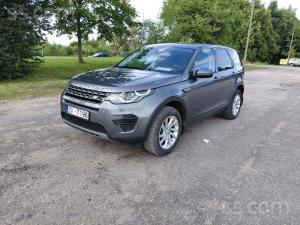 Grey Land Rover Discovery Sport 2018 in Talsi, with an engine capacity of 2.00 L and mileage of 138 thousand km for 12950 €, photo  on AUTOMOTO.COM.LV