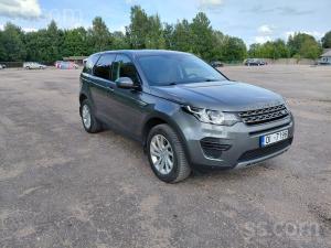 Grey Land Rover Discovery Sport 2018 in Talsi, with an engine capacity of 2.00 L and mileage of 138 thousand km for 12950 €, photo 4 on AUTOMOTO.COM.LV