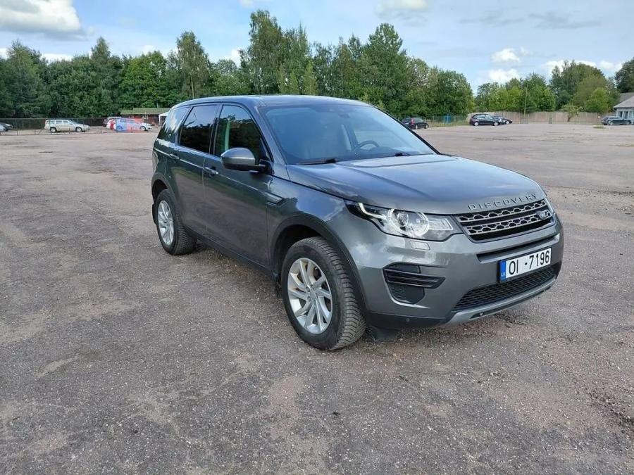 Серый Ленд Ровер Discovery Sport 2018 в Талси, объемом двигателя 2.00 л и пробегом 138 тыс. км за 12950 €, фото 4 на AUTOMOTO.COM.LV