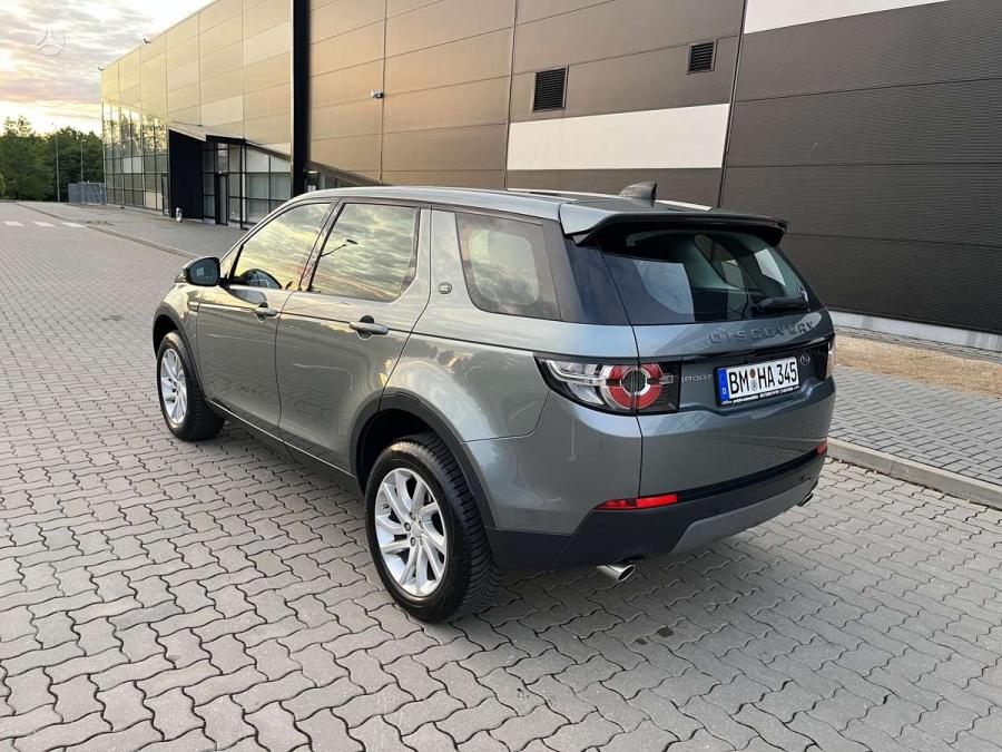 Pelēks Land Rover Discovery Sport 2018 Panevēža, ar dzinēja tilpumu 2.00 L un nobraukumu 171 tūkst. km par 12200 €, foto 10 vietnē AUTOMOTO.COM.LV