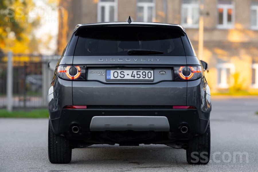 Серый Ленд Ровер Discovery Sport 2018 в Елгава, объемом двигателя 2.00 л и пробегом 0 тыс. км за 12500 €, фото 6 на AUTOMOTO.COM.LV