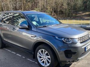 Pelēks Land Rover Discovery Sport 2018 Rīga, ar dzinēja tilpumu 2.00 L un nobraukumu 102 tūkst. km par 10750 €, foto 5 vietnē AUTOMOTO.COM.LV