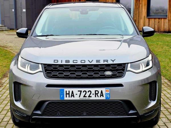 Pelēks Land Rover Discovery Sport 2019 Tauragė, ar dzinēja tilpumu 2.00 L un nobraukumu 84 tūkst. km par 15500 €, foto 2 vietnē AUTOMOTO.COM.LV