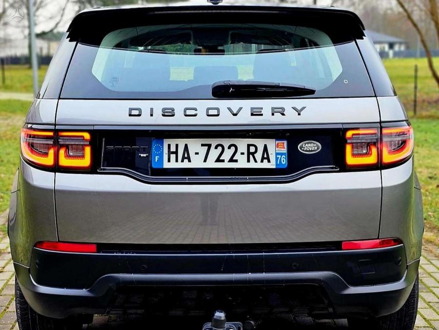 Серый Ленд Ровер Discovery Sport 2019 в Таураге, объемом двигателя 2.00 л и пробегом 84 тыс. км за 15500 €, фото 6 на AUTOMOTO.COM.LV