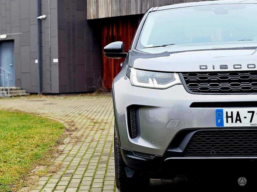 Серый Ленд Ровер Discovery Sport 2019 в Таураге, объемом двигателя 2.00 л и пробегом 84 тыс. км за 15500 €, фото 9 на AUTOMOTO.COM.LV
