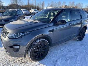 Grey Land Rover Discovery Sport 2019 in Panevezys, with an engine capacity of 2.00 L and mileage of 100 thousand km for 12500 €, photo  on AUTOMOTO.COM.LV