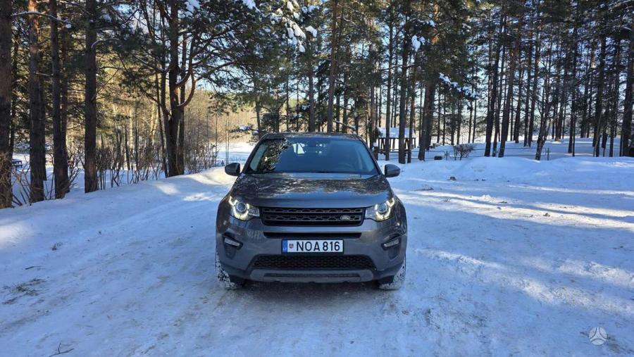 Серый Ленд Ровер Discovery Sport 2019 в Висагинас, объемом двигателя 2.00 л и пробегом 202 тыс. км за 11499 €, фото 2 на AUTOMOTO.COM.LV