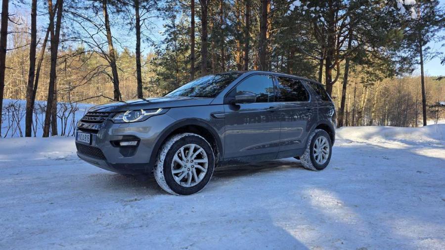 Серый Ленд Ровер Discovery Sport 2019 в Висагинас, объемом двигателя 2.00 л и пробегом 202 тыс. км за 11499 €, фото 4 на AUTOMOTO.COM.LV