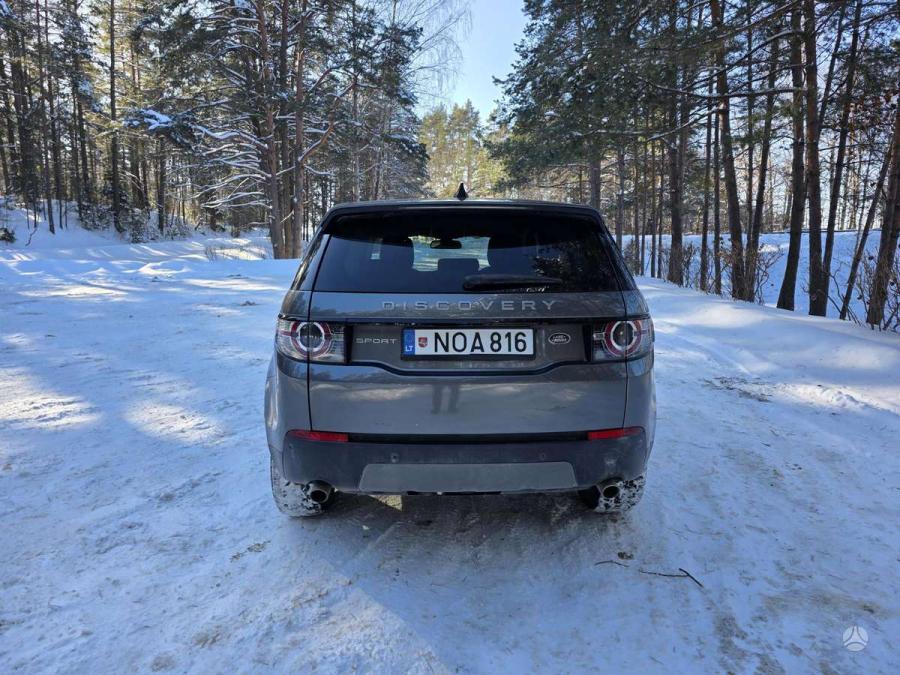 Серый Ленд Ровер Discovery Sport 2019 в Висагинас, объемом двигателя 2.00 л и пробегом 202 тыс. км за 11499 €, фото 7 на AUTOMOTO.COM.LV