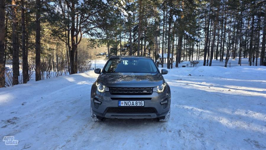 Серый Ленд Ровер Discovery Sport 2019 в Висагинас, объемом двигателя 2.00 л и пробегом 202 тыс. км за 11499 €, фото 2 на AUTOMOTO.COM.LV