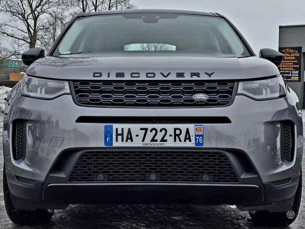 Pelēks Land Rover Discovery Sport 2019 Klaipėda, ar dzinēja tilpumu 2.00 L un nobraukumu 84 tūkst. km par 14900 €, foto 2 vietnē AUTOMOTO.COM.LV