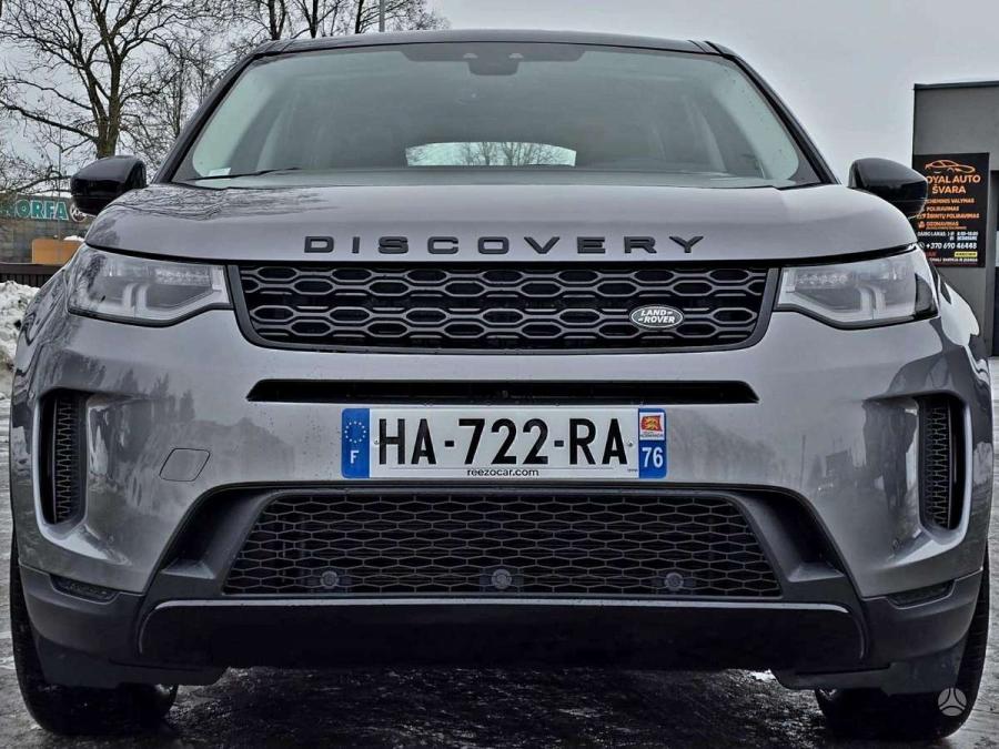 Pelēks Land Rover Discovery Sport 2019 Klaipėda, ar dzinēja tilpumu 2.00 L un nobraukumu 84 tūkst. km par 14900 €, foto 2 vietnē AUTOMOTO.COM.LV