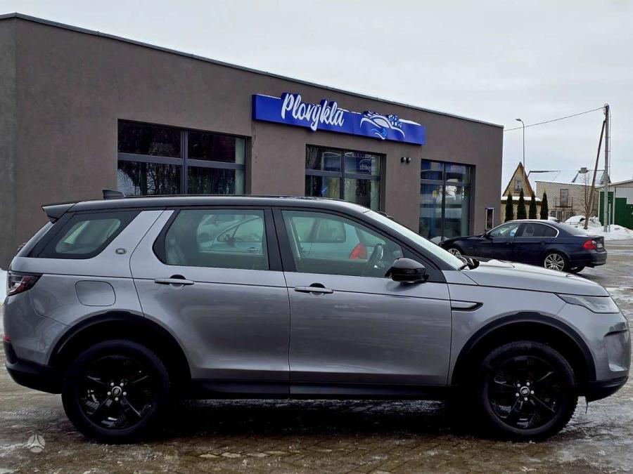 Pelēks Land Rover Discovery Sport 2019 Klaipėda, ar dzinēja tilpumu 2.00 L un nobraukumu 84 tūkst. km par 14900 €, foto 7 vietnē AUTOMOTO.COM.LV